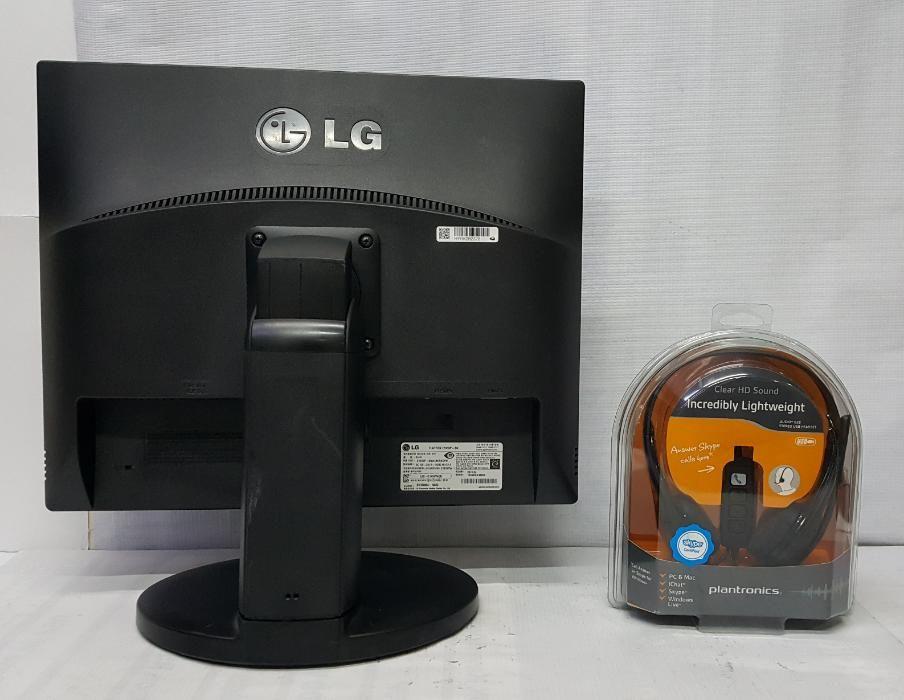 LG Flatron E1910 19-inch LCD Monitor with Headset AUDIO 628, Audio ...