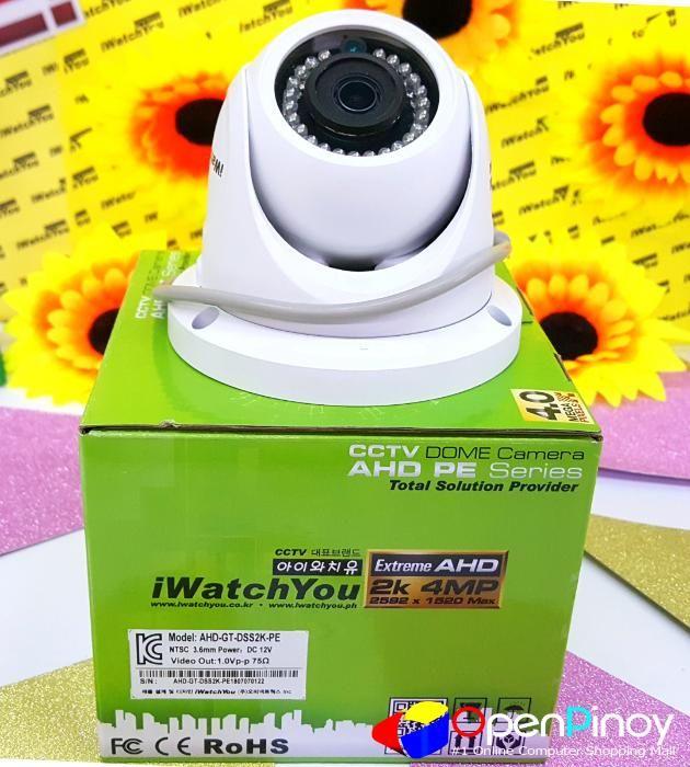 Cctv and AHD 2K 4MP iR _Dome Camera, Furniture & Home Living, Security ...