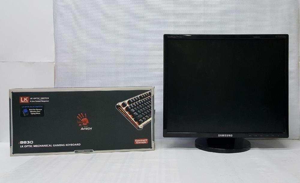 Samsung SyncMaster 943B 19-inch LCD Monitor with BLOODY B830 LK OPTIC ...