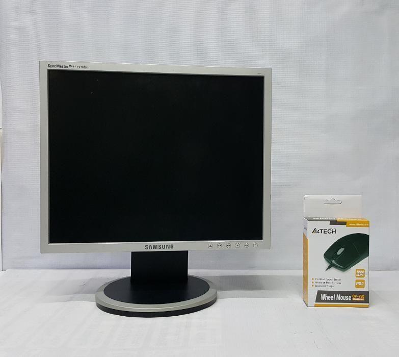 Samsung SyncMaster Magic CX702B 17-inch LCD Monitor with A4Tech OP-720 ...