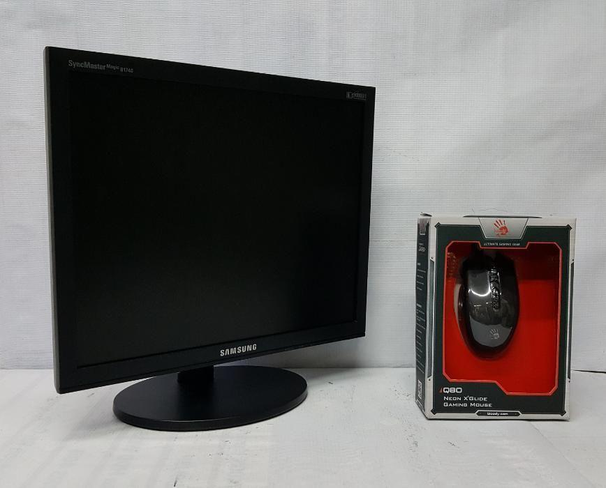 Samsung SyncMaster B1740 17-inch LCD Monitor with A4TECH BLOODY Q80 ...