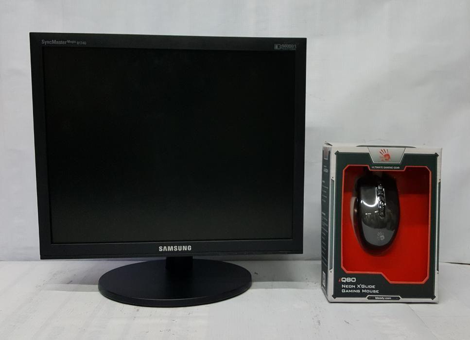 Samsung SyncMaster B1740 17-inch LCD Monitor with A4TECH BLOODY Q80 ...