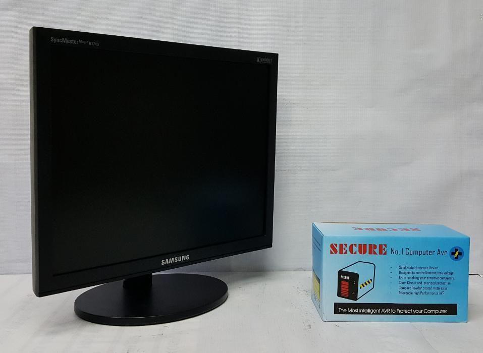 Samsung SyncMaster B1740 17-inch LCD Monitor with Secure 220V Computer ...