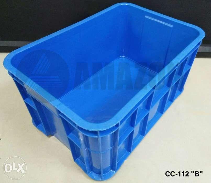 Multipurpose Plastic Close Crate, Food & Drinks, Spice & Seasoning on ...