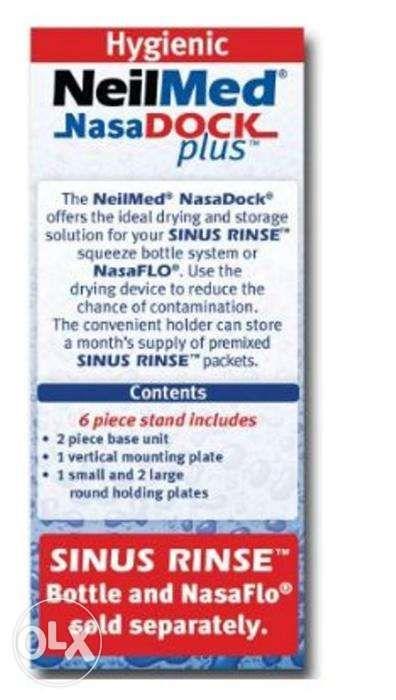 NeilMed Nasadock Plus Dock Drying Stand for Neti Pot NasaFlo ZQ018B ...