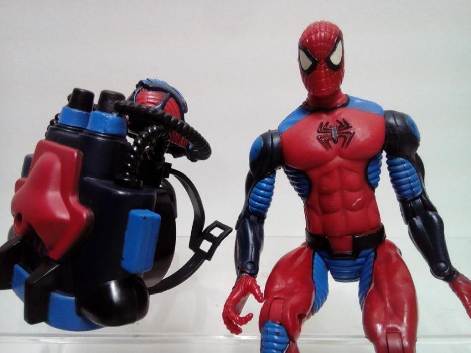 Hasbro SpiderMan Trilogy With SnapOn Scuba Gear Spiderman, Hobbies ...