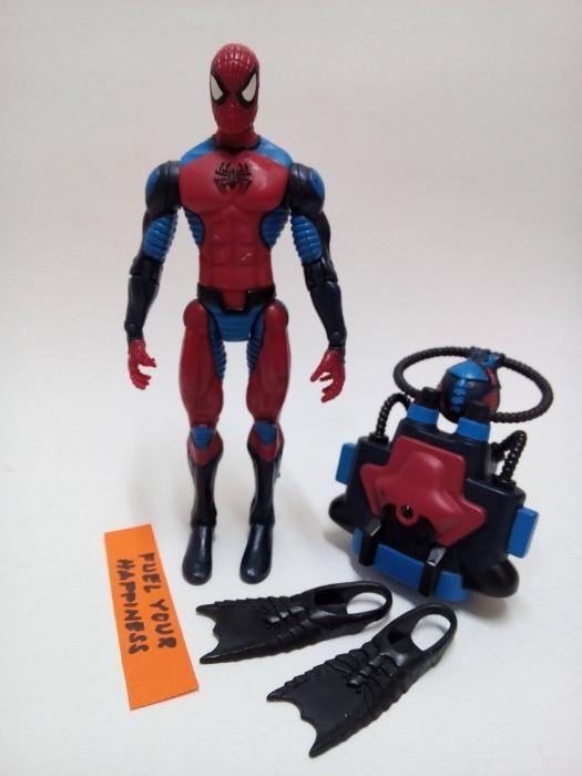 Hasbro SpiderMan Trilogy With SnapOn Scuba Gear Spiderman, Hobbies ...