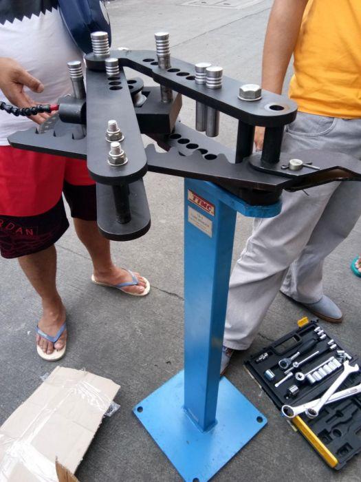 Mechanical hand tube Bender with stand, Furniture & Home Living ...