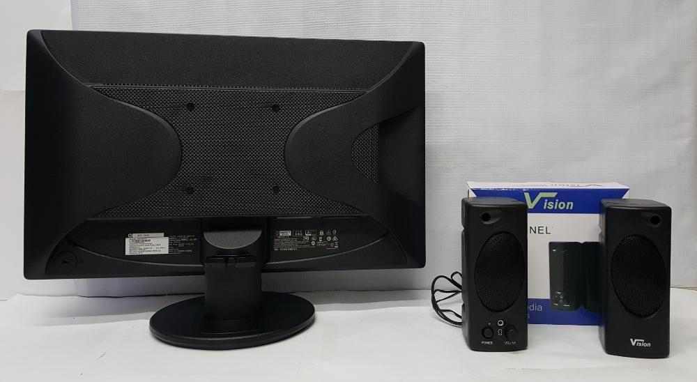HP V214B 20.7-inch LED Monitor with Vision Multimedia Speaker System 2. ...