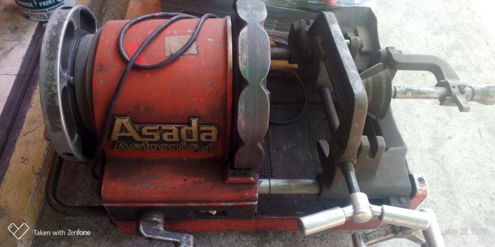 Asada Pipe Threading Machine 4inches, Commercial & Industrial ...