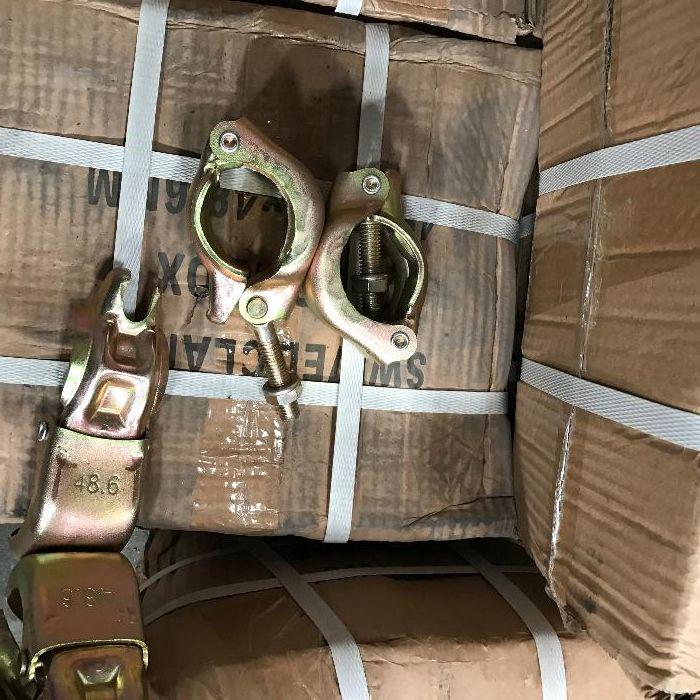 GI Pipe h frame swivel ladder long span shoring jack square tube ...