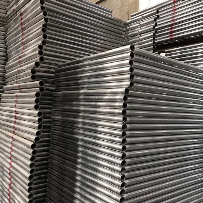 GI Pipe h frame swivel ladder long span shoring jack square tube ...