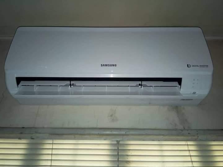 Split type aircon samsung Rectangle Digital Inverter with free Install ...