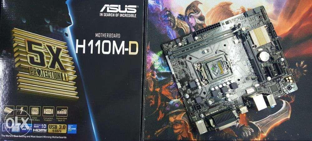ASUS H110MD Intel Socket 1151 SKYLAKE motherboard, Computers & Tech ...