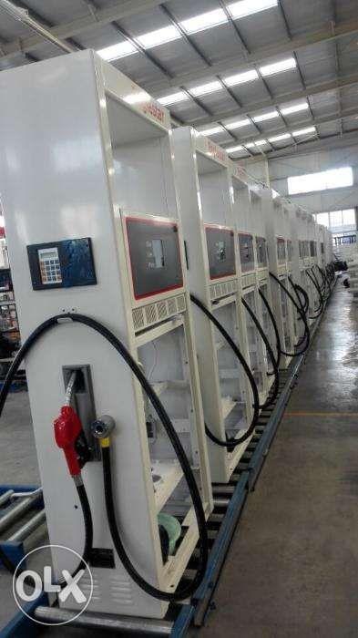 Dual pump 2 hose dispenser fuel dispenser fuel pump gasoline dispenser ...