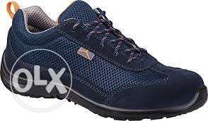 Delta Plus Como S1P SRC Mens Blue Suede Mesh Steel Toe Cap, Men's ...