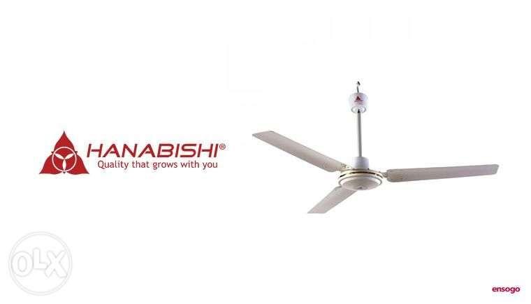 Hanabishi Ceiling fan 48 inches, Furniture & Home Living, Lighting ...