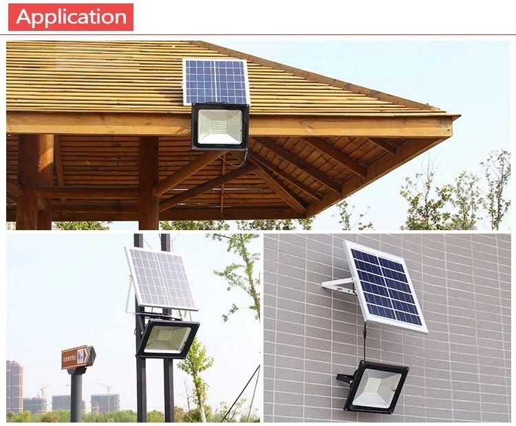 Complete Set LED Solar Flood Lights 20w for Park Signage Street Lights ...