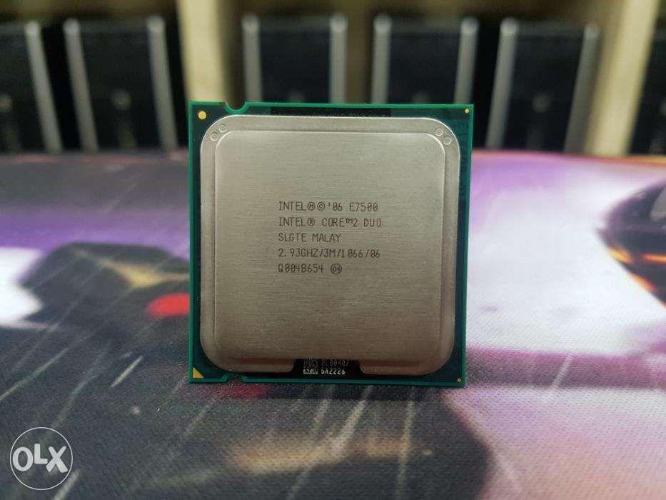 Used Intel Core 2 Duo Processor Socket 775 E7500 2.93GHz, Computers ...