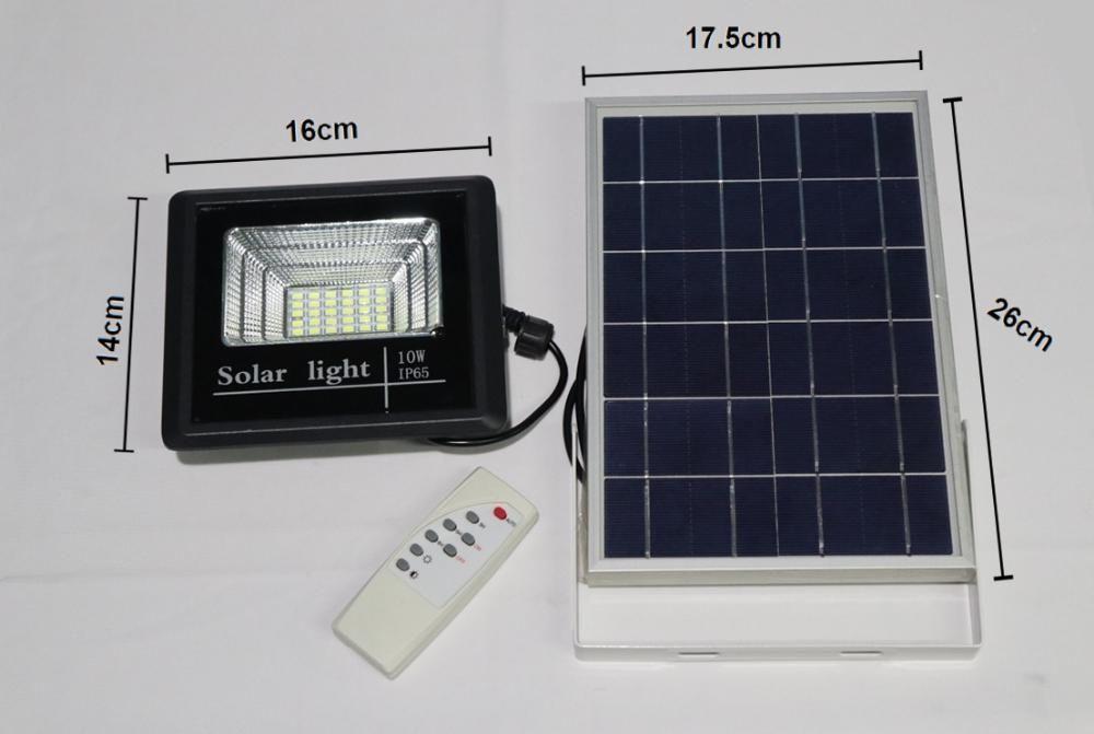 Complete Set. LED Solar Flood Light with Solar Panel, Furniture & Home ...