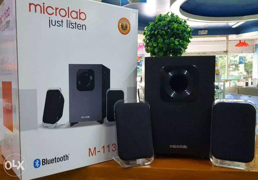 MICROLAB M113 BT Channel Multmedia Speaker Bluetooth Wireless for Sale ...