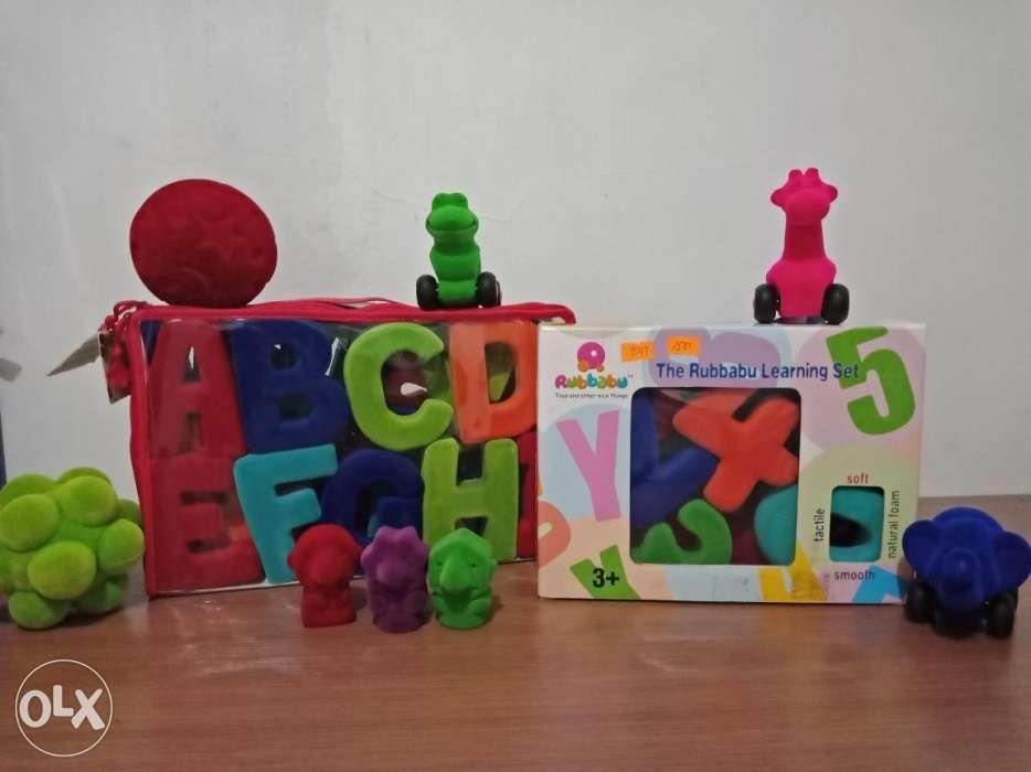Rubbabu Alphabet Set and Number Set, Babies & Kids, Infant Playtime on ...