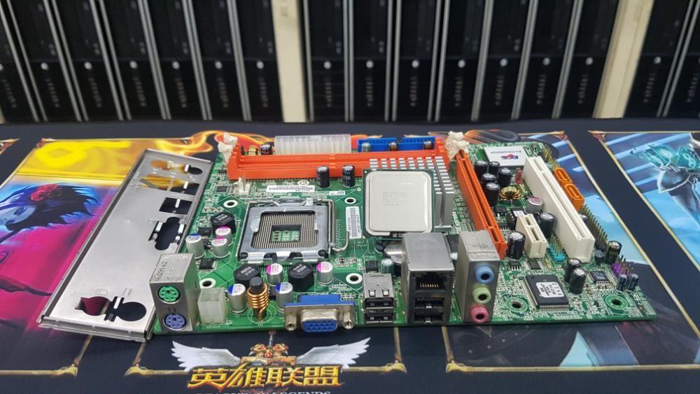 Used G31 ECS Socket 775 DDR2 Socket 775 and E8400 Dual Core Processor ...