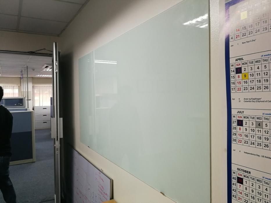 Frame Glass Board Writing Glass Board Frosted Glass Board, Hobbies ...
