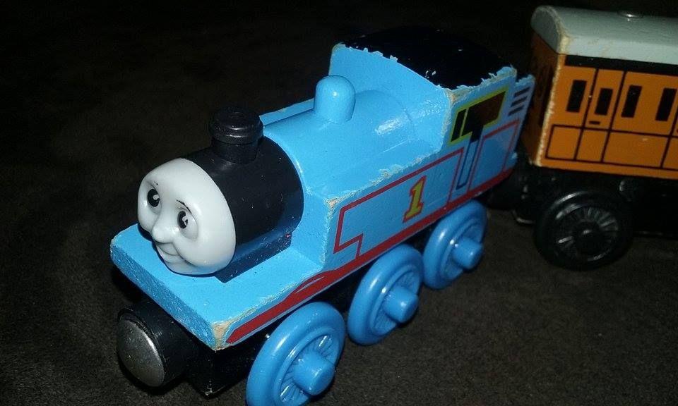 Thomas The Tank Engine Original Wooden Train Track Set, Babies & Kids ...