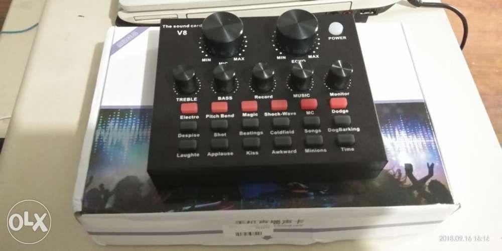 V8 Sound Card, Audio, Soundbars, Speakers & Amplifiers on Carousell
