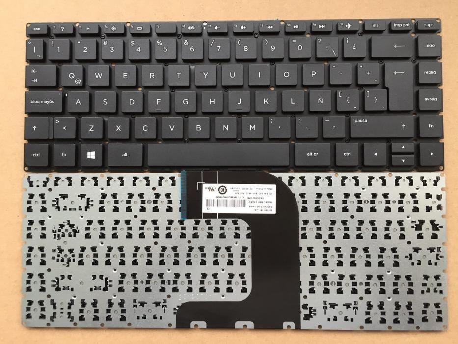 Laptop Keyboard For HP 14-AC 14-AF BLACK WITHOUT FRAME, Computers ...