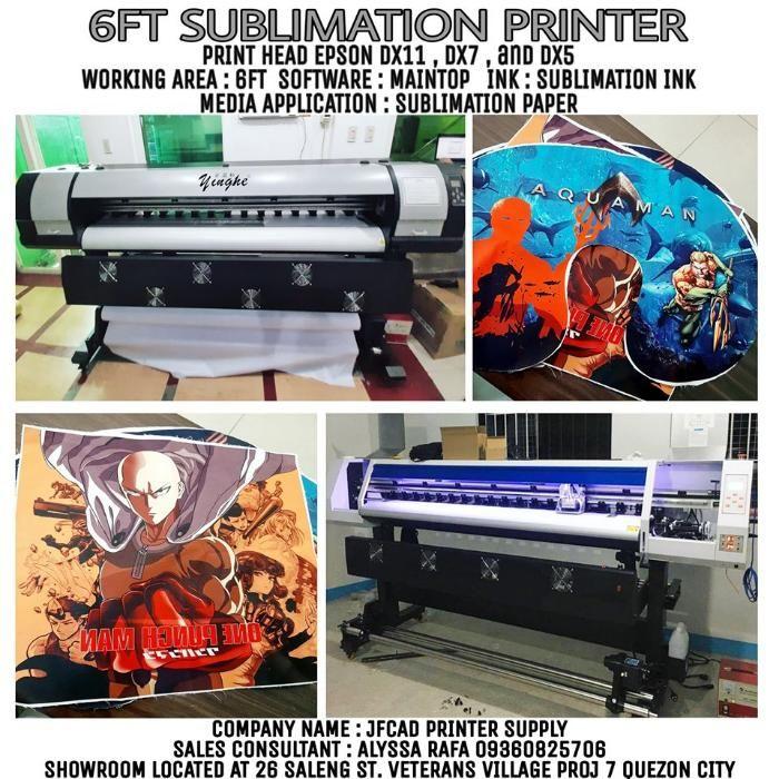 Jersey Printing Large format Sublimation Printer Epson head, Computers ...