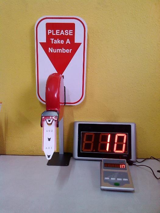 Queuing machine queue management system, Computers & Tech, Office ...