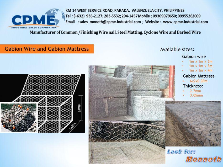 Gabion wire, Commercial & Industrial, Construction & Building Materials ...