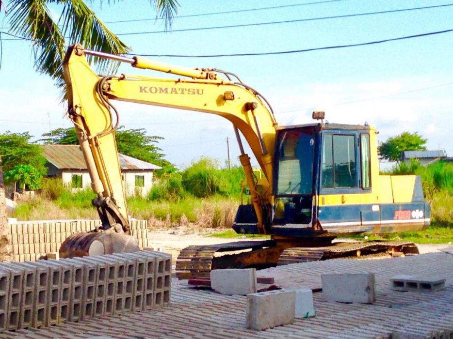 Backhoe for sale Komatsu PC100-3, Special Vehicles, Heavy Vehicles on ...