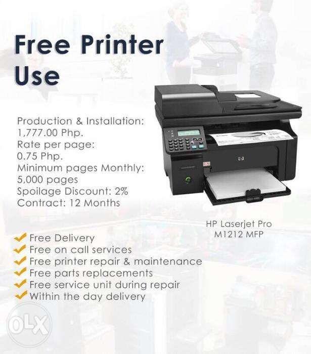 HP lasetjet pro M1212 MFP, Computers & Tech, Printers, Scanners ...