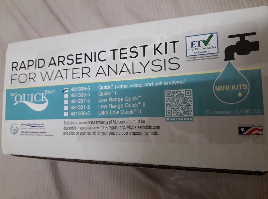 Arsenic test Arsenic test kit, Furniture & Home Living, Cleaning ...