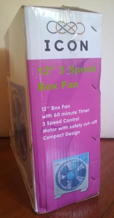 12" ICON Electric Fan, Furniture & Home Living, Lighting & Fans, Fans ...