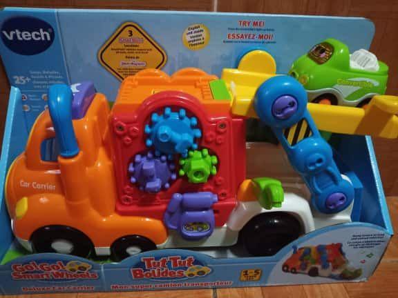 VTech Go Go Smart Wheels Car Carrier English Version, Babies & Kids ...