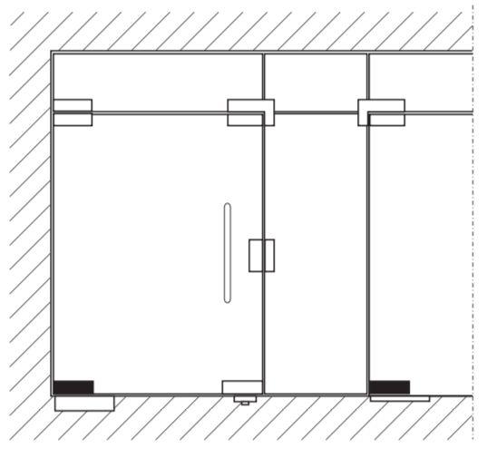 GEZE PT10 Patch Fitting (Lower Door Rail), Commercial & Industrial ...