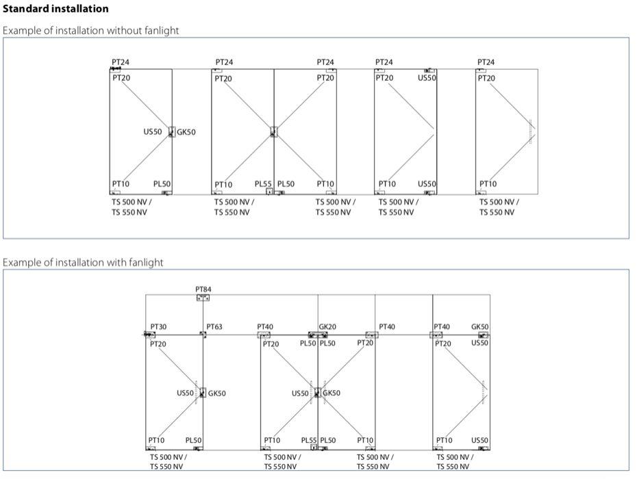 GEZE PT10 Patch Fitting (Lower Door Rail), Commercial & Industrial ...
