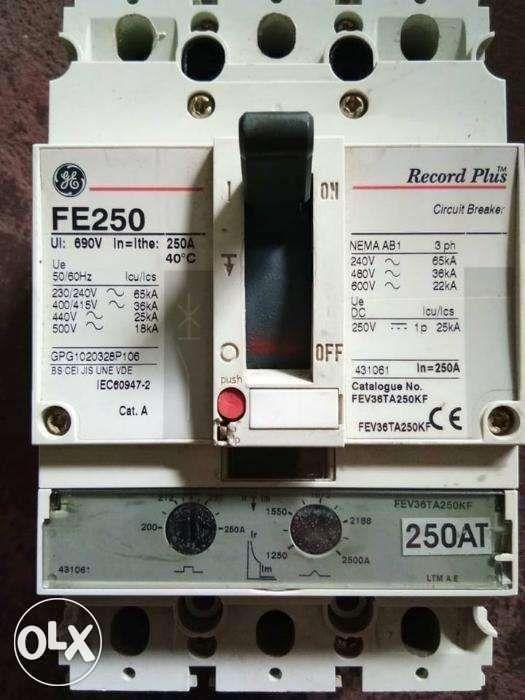 Circuit Breaker 250 ampere GE brand, Commercial & Industrial ...