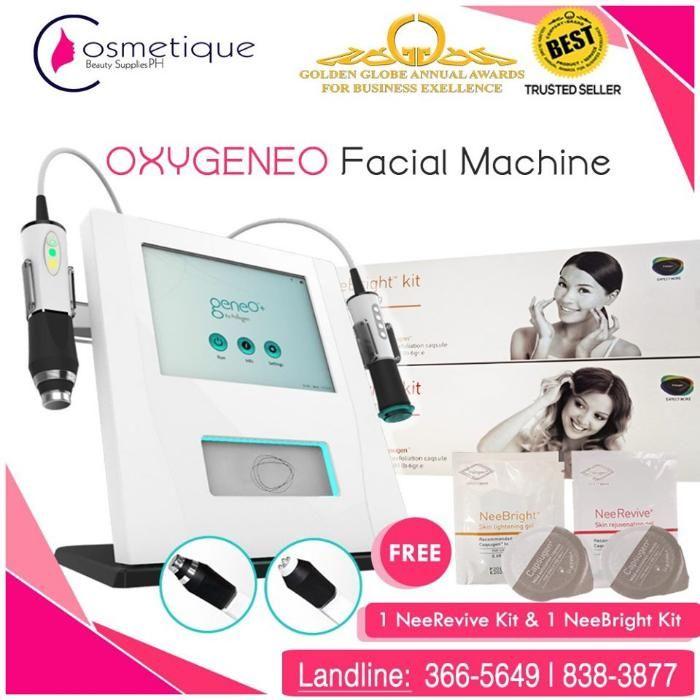 NEW MACHINE! Oxygeneo Pologen Facial Machine with FREE 2 Kits ...
