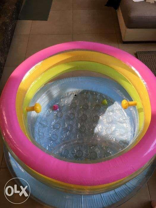 INTEX Inflatable Toddler Play Gym, Babies & Kids, Infant Playtime on Carousell