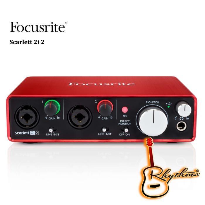 Focusrite Scarlett 2i 2, Audio, Other Audio Equipment on Carousell