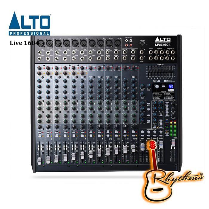 Alto Professional Mixers Speaker Mngmt System Compressor Stereo, Audio ...