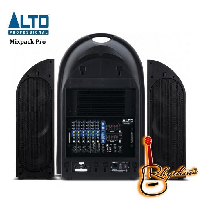 Alto Mixpack Pro Portable Powered PA System, Audio, Other Audio ...