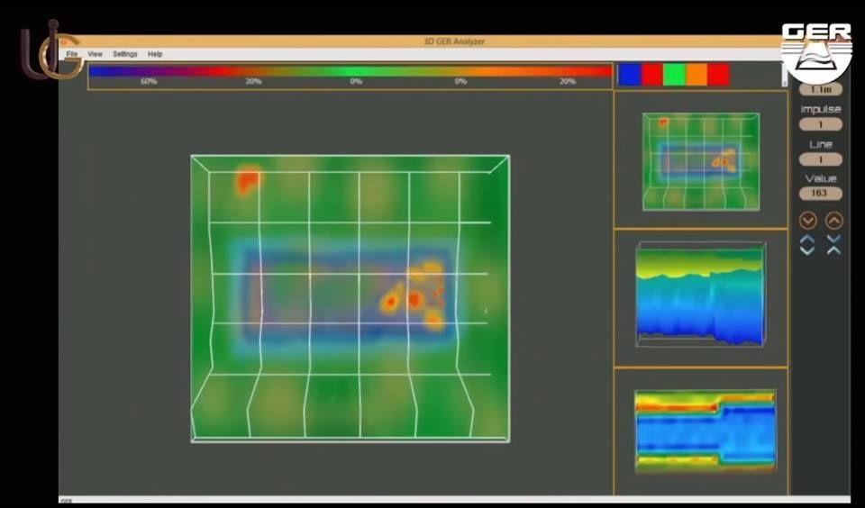 100 Accurate with 3D Visualizer Deep Metal Gold Detector 1000 G E R ...