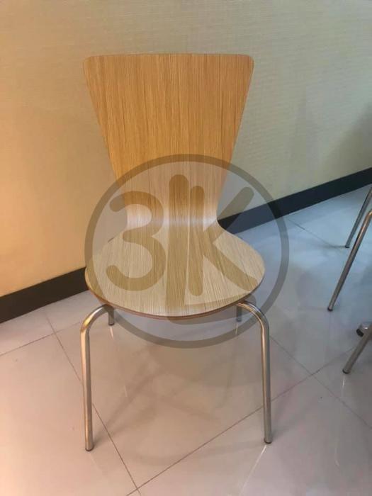 pantry chair stackable chair plastic chair wooden legs, Furniture ...