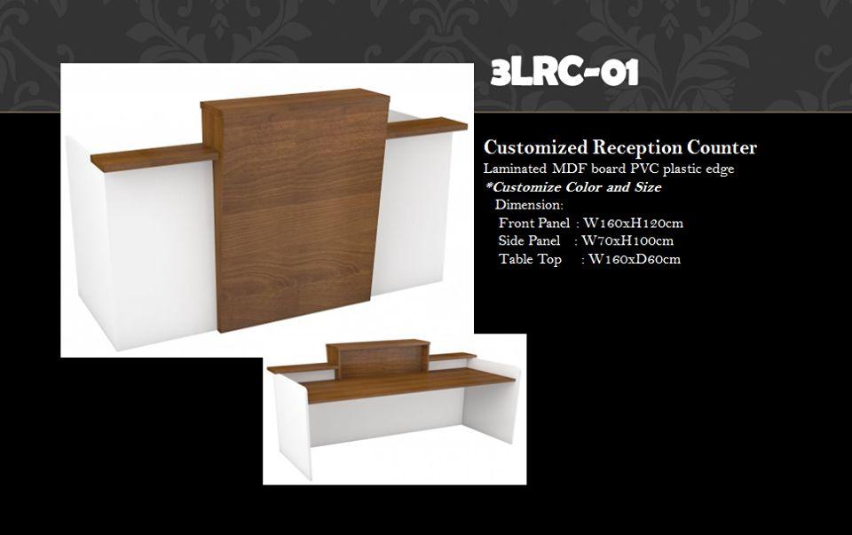 u and shape customize reception counter laminated mdf board, Furniture ...